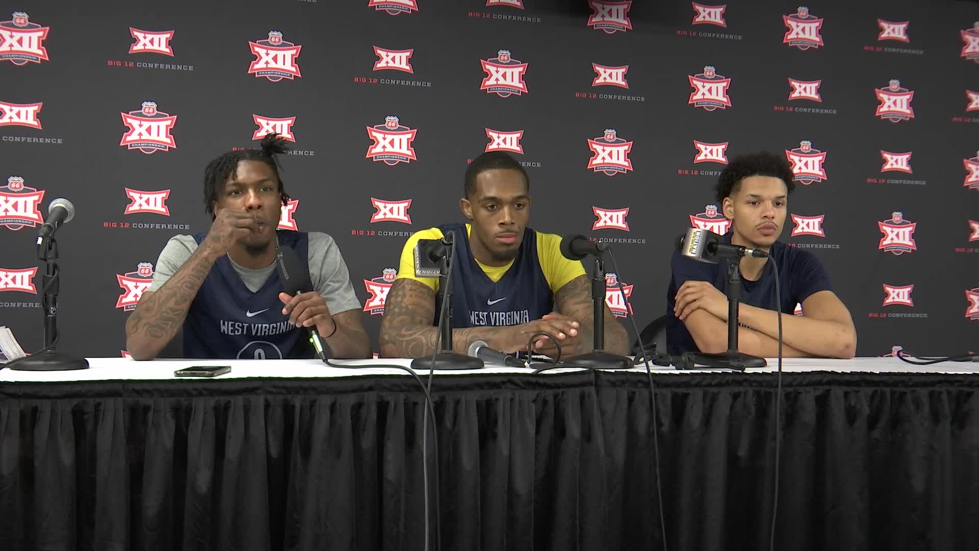 Watch: Kedrian Johnson, Tre Mitchell and Jimmy Bell look ahead to WVU’s ...