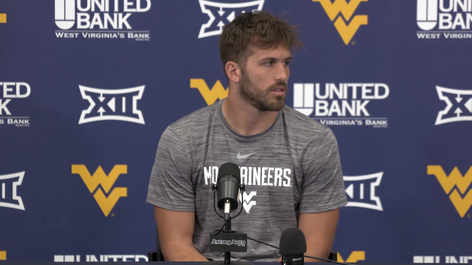 WATCH: WVU redshirt senior Braden Siders talks about coming to ...