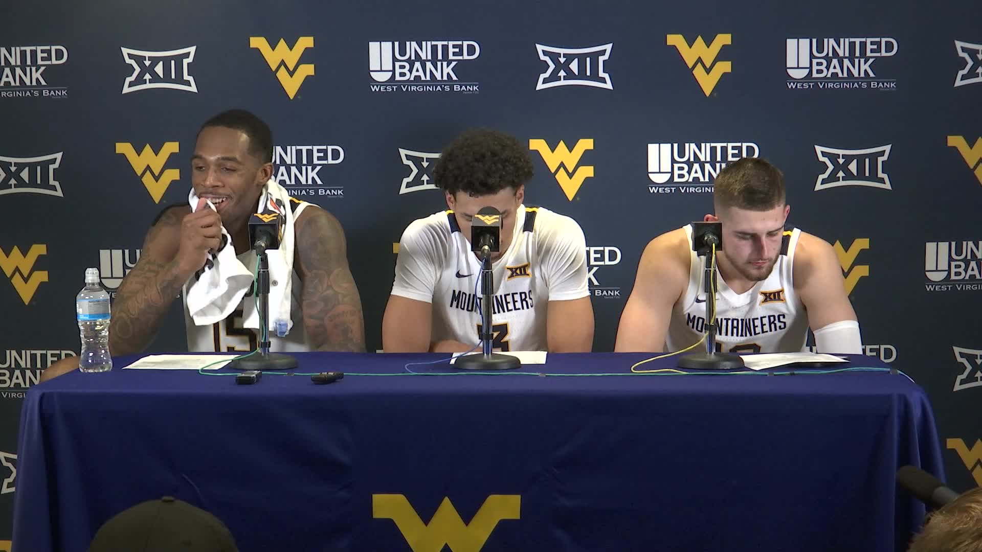 Jimmy Bell Jr., Tre Mitchell and Erik Stevenson recap West Virgiina’s ...