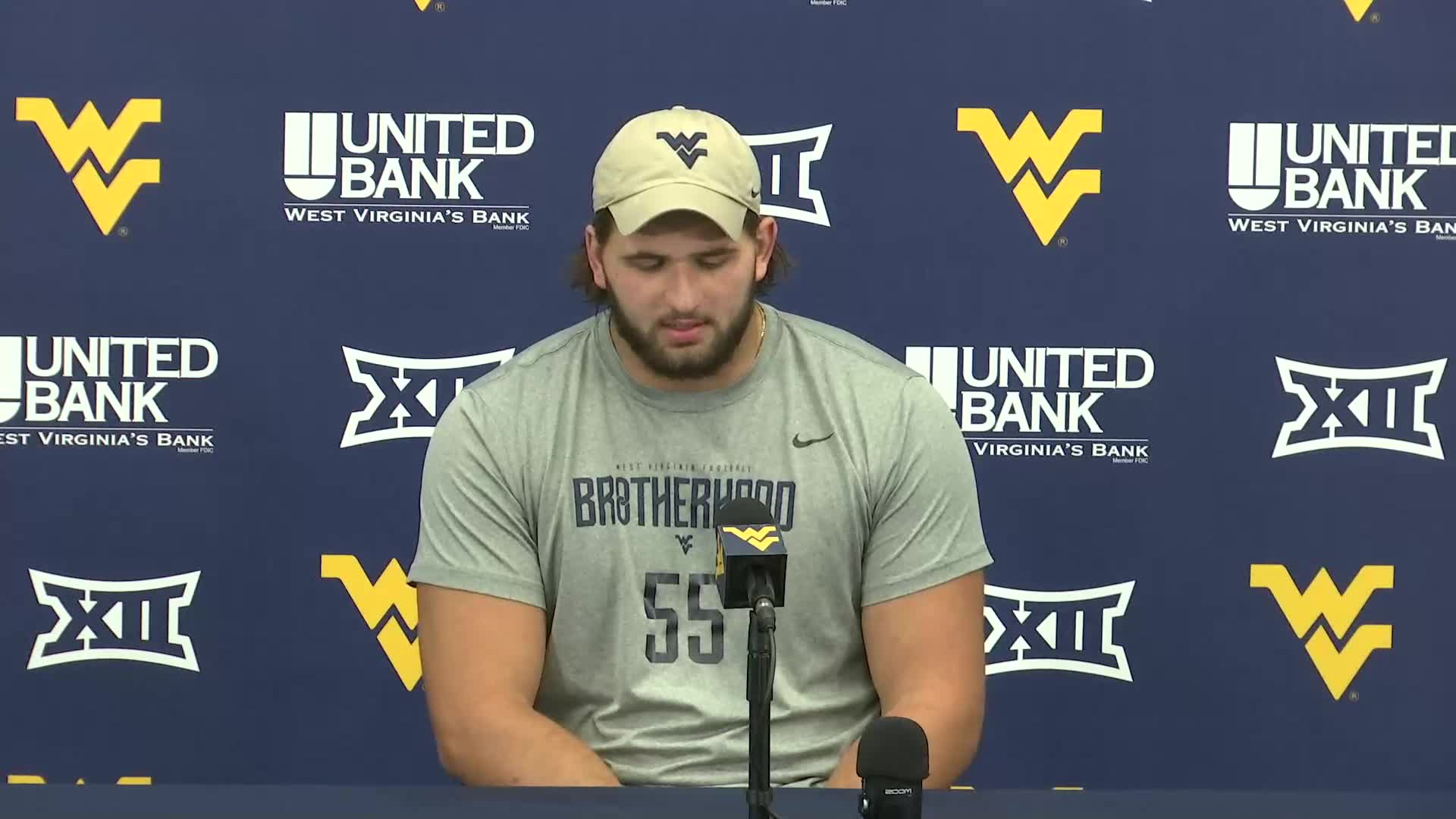 Watch: Tomas Rimac on WVU OLine, and working with his hands and wood ...