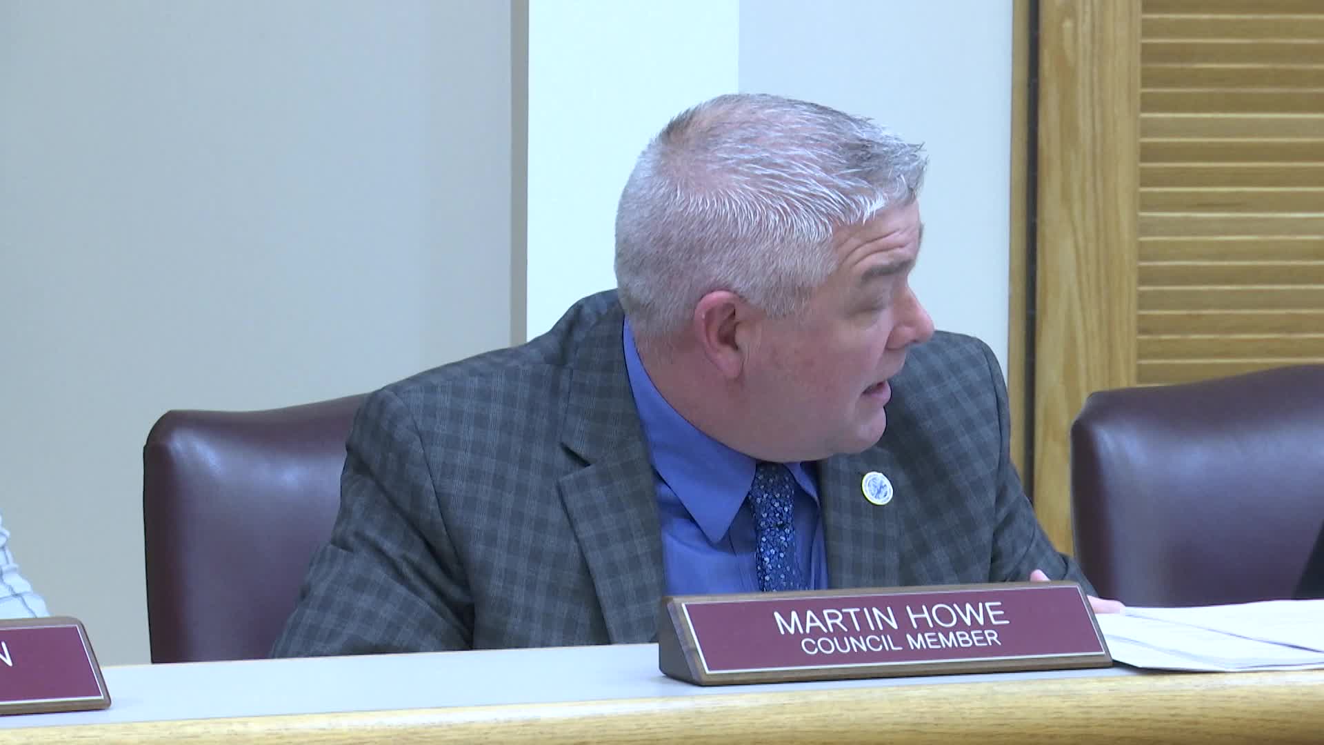 Councilman Martin Howe speaks about Clarksburg dump truck’s involvement ...