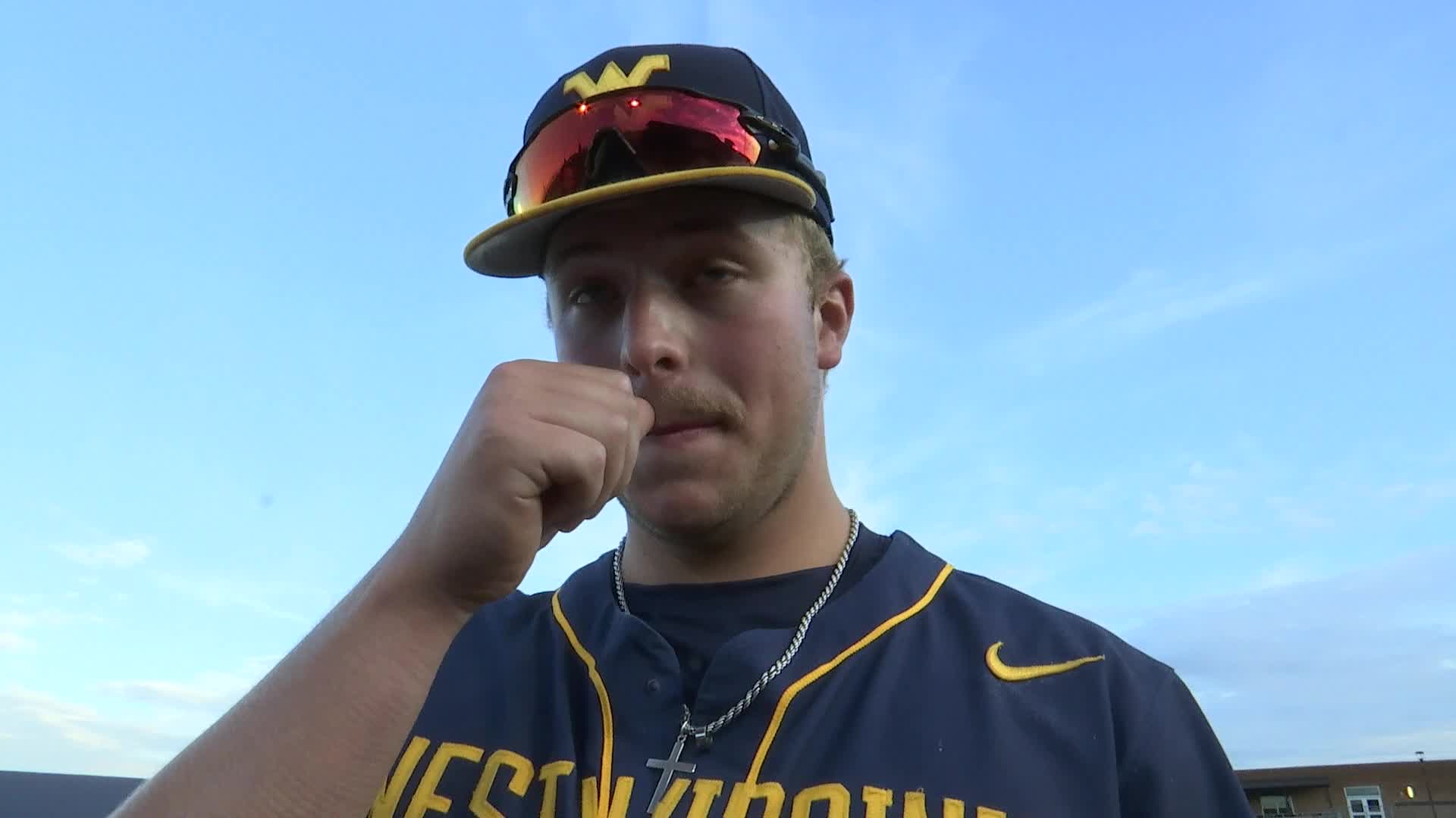 WATCH: Grant Hussey talks 4 RBI day vs. TTU – WBOY.com