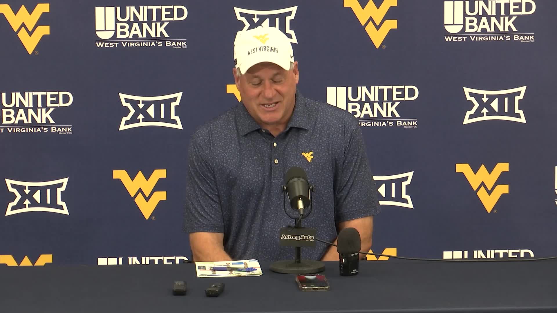 Rich Rodriguez Press Conference 8.14.2025 – DC News Now | DC, Virginia ...