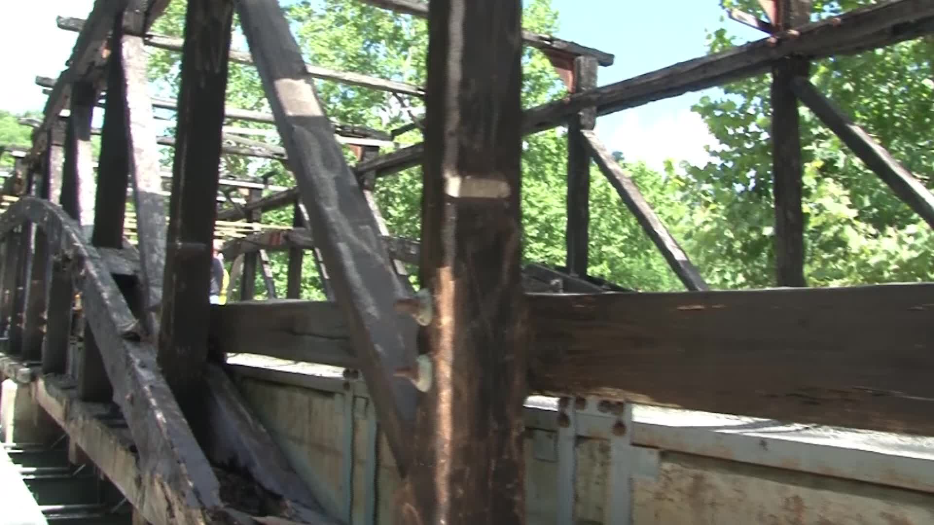 Carrollton Covered Bridge Progress Tour – WBOY.com