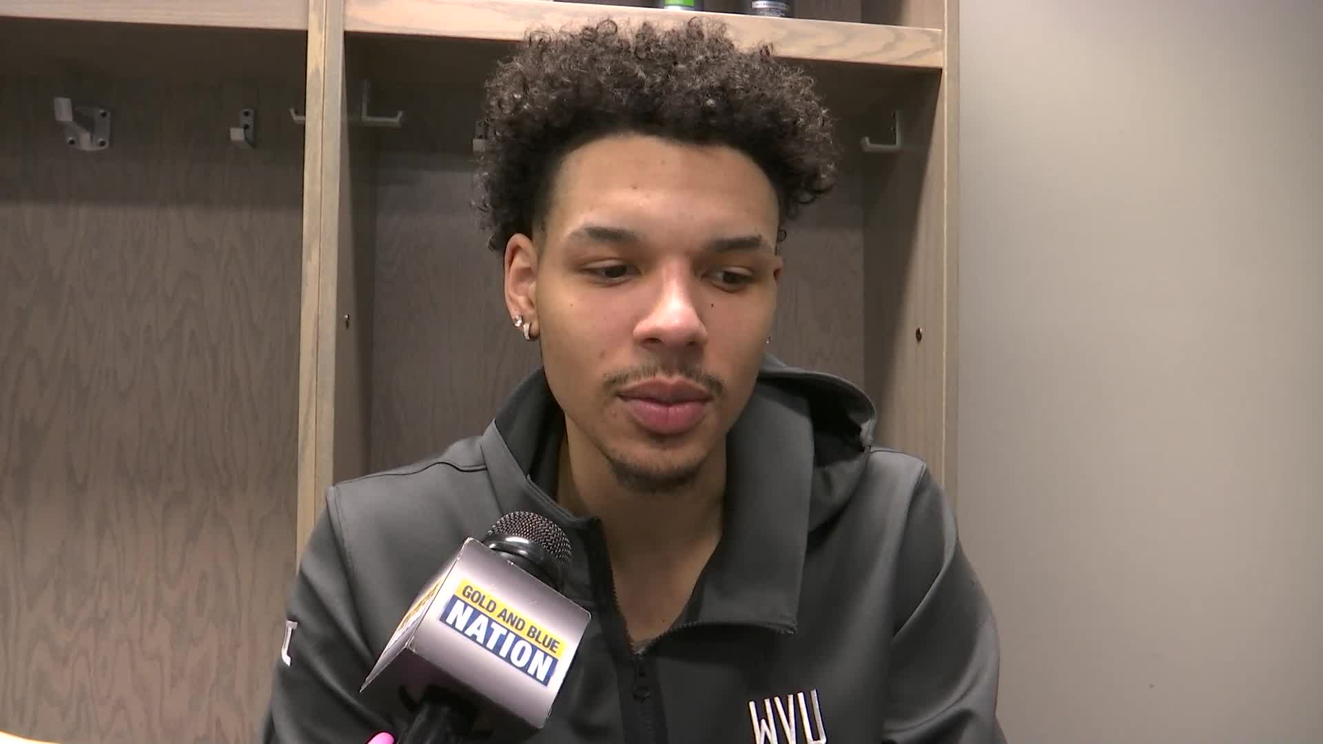 Tre Mitchell reacts to WVU’s loss to Maryland, and answers questions ...