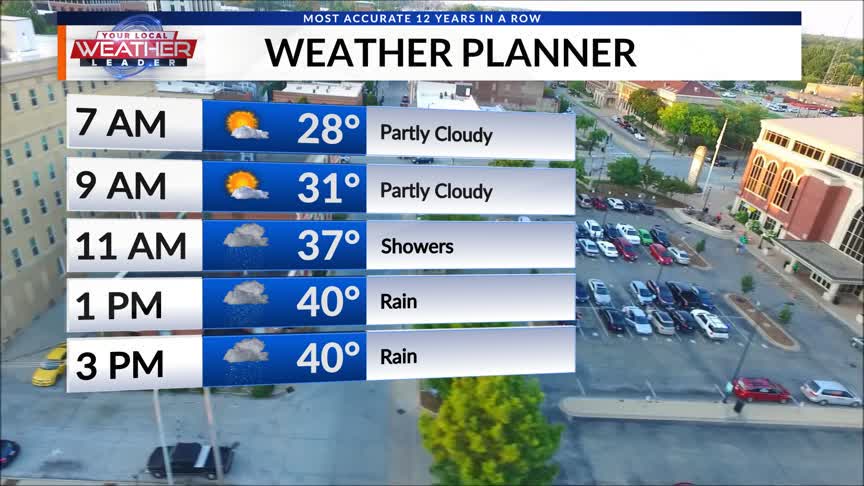 Weather Now: Freezing rain for some this morning, rain for all this ...