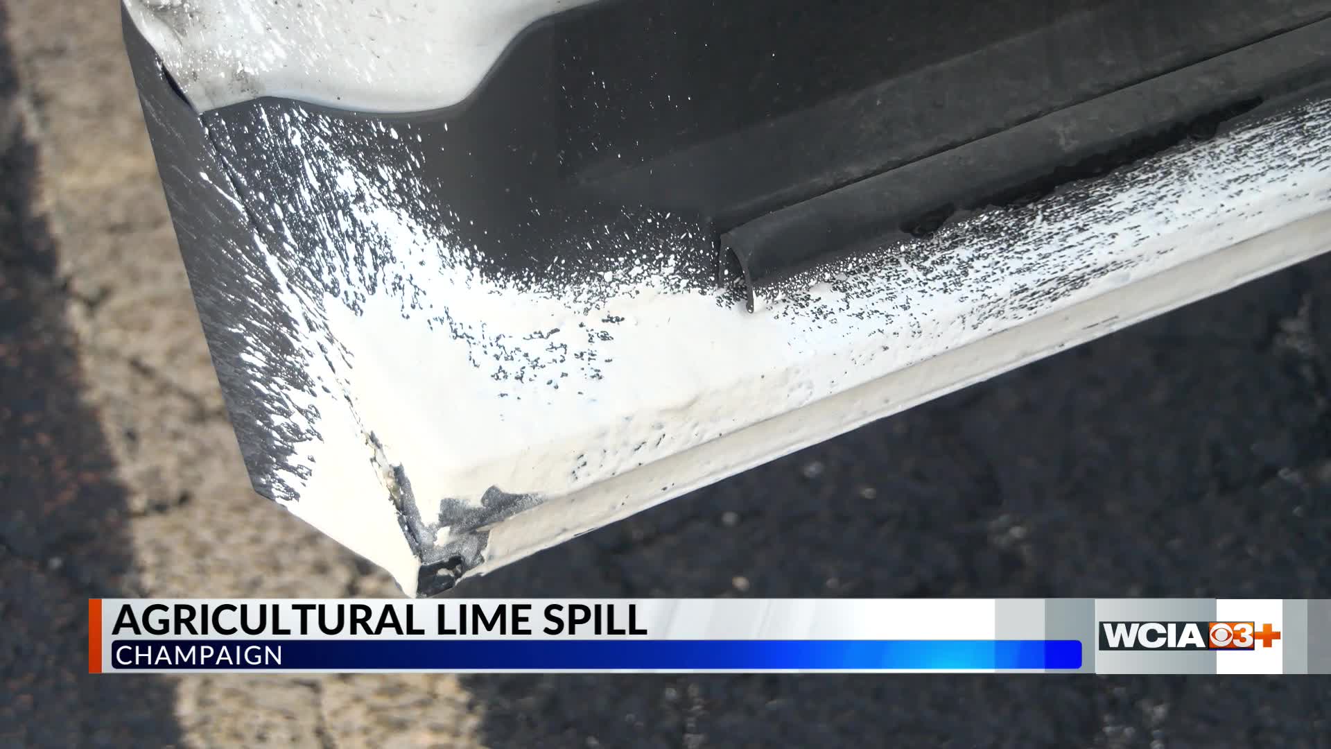 Agricultural lime spill a sticking point for many in Champaign – WCIA.com