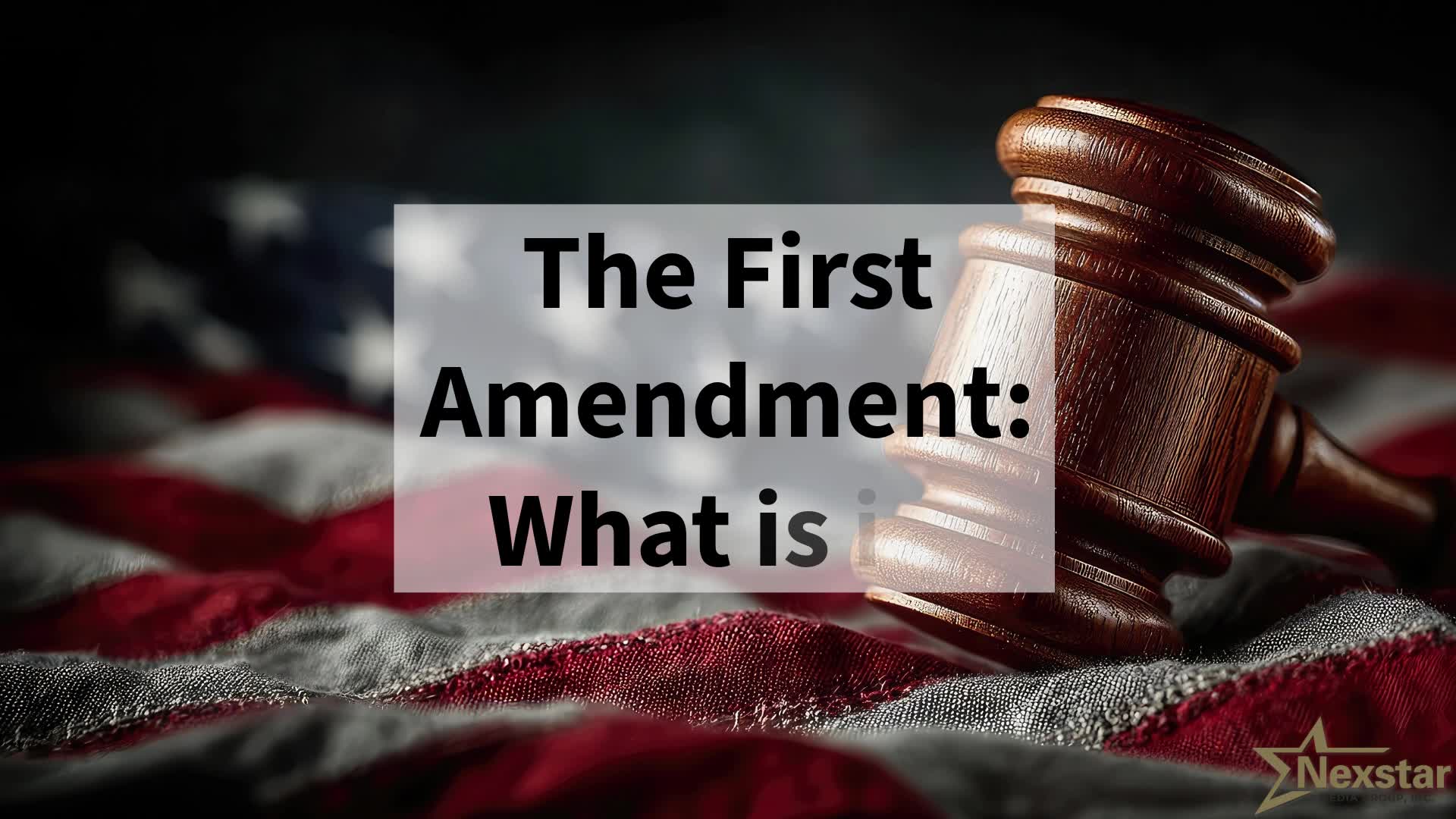 What is the First Amendment? – KXAN Austin