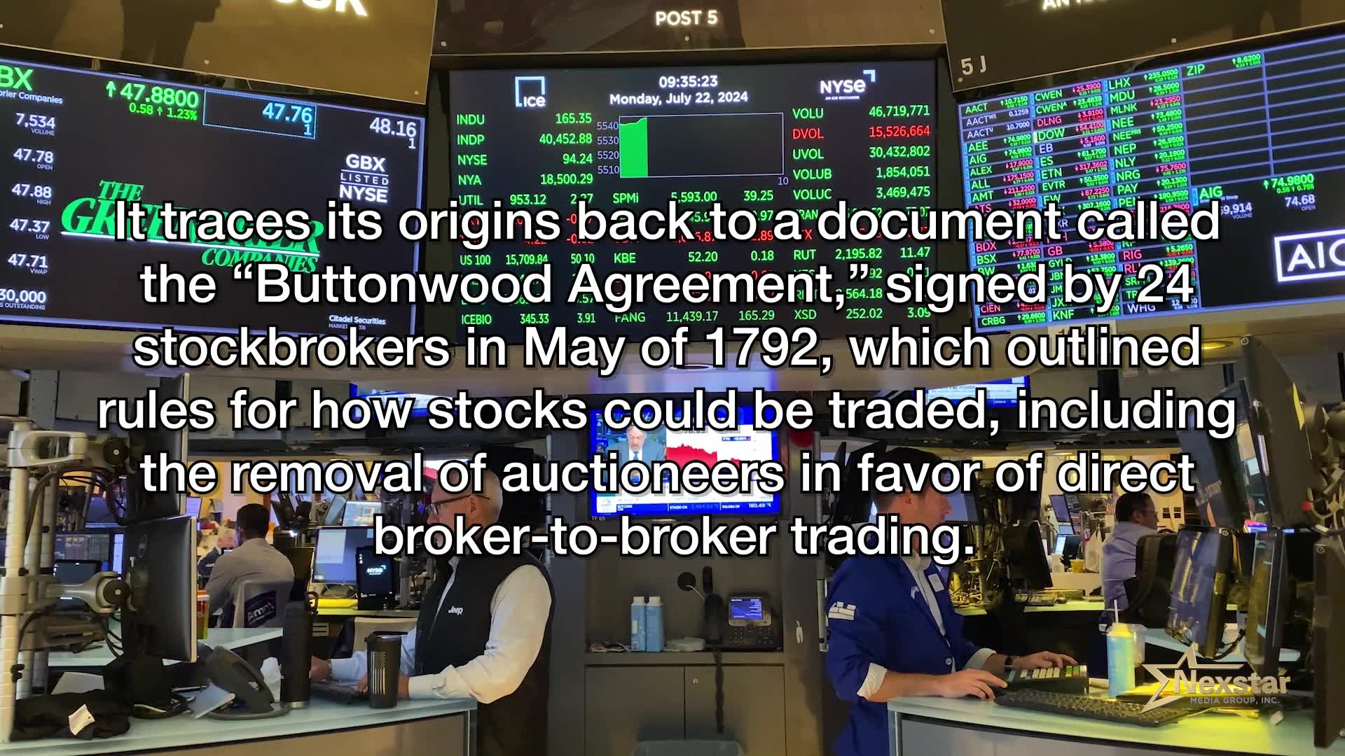 History of the New York Stock Exchange – WRBL