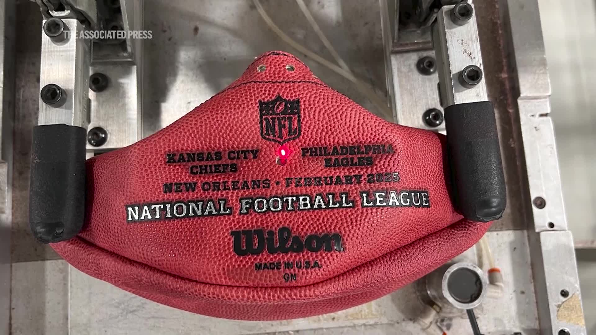 How Super Bowl Footballs Are Made – WKRG News 5