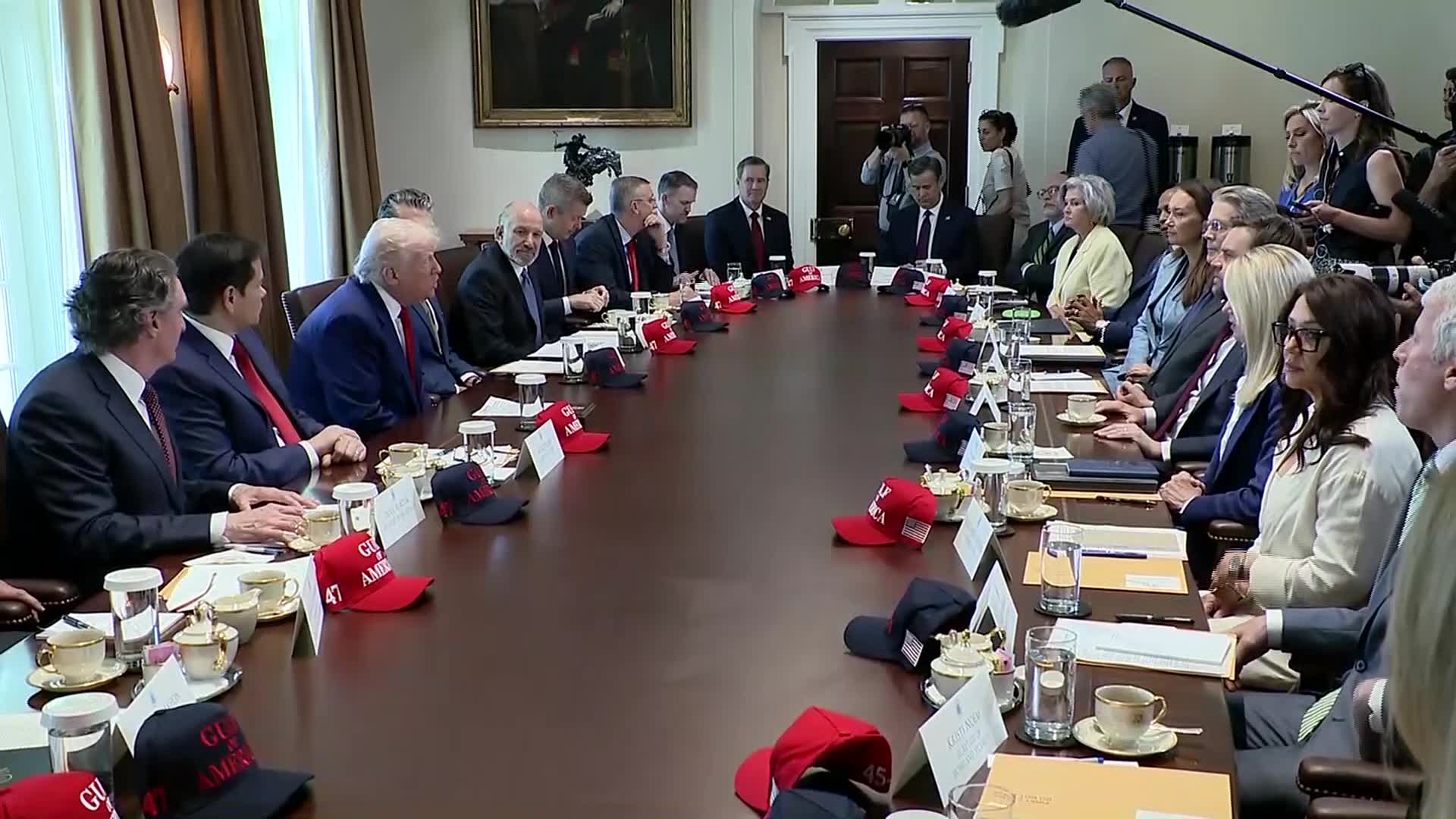 President Trump discusses first 100 days of his second term – WTRF