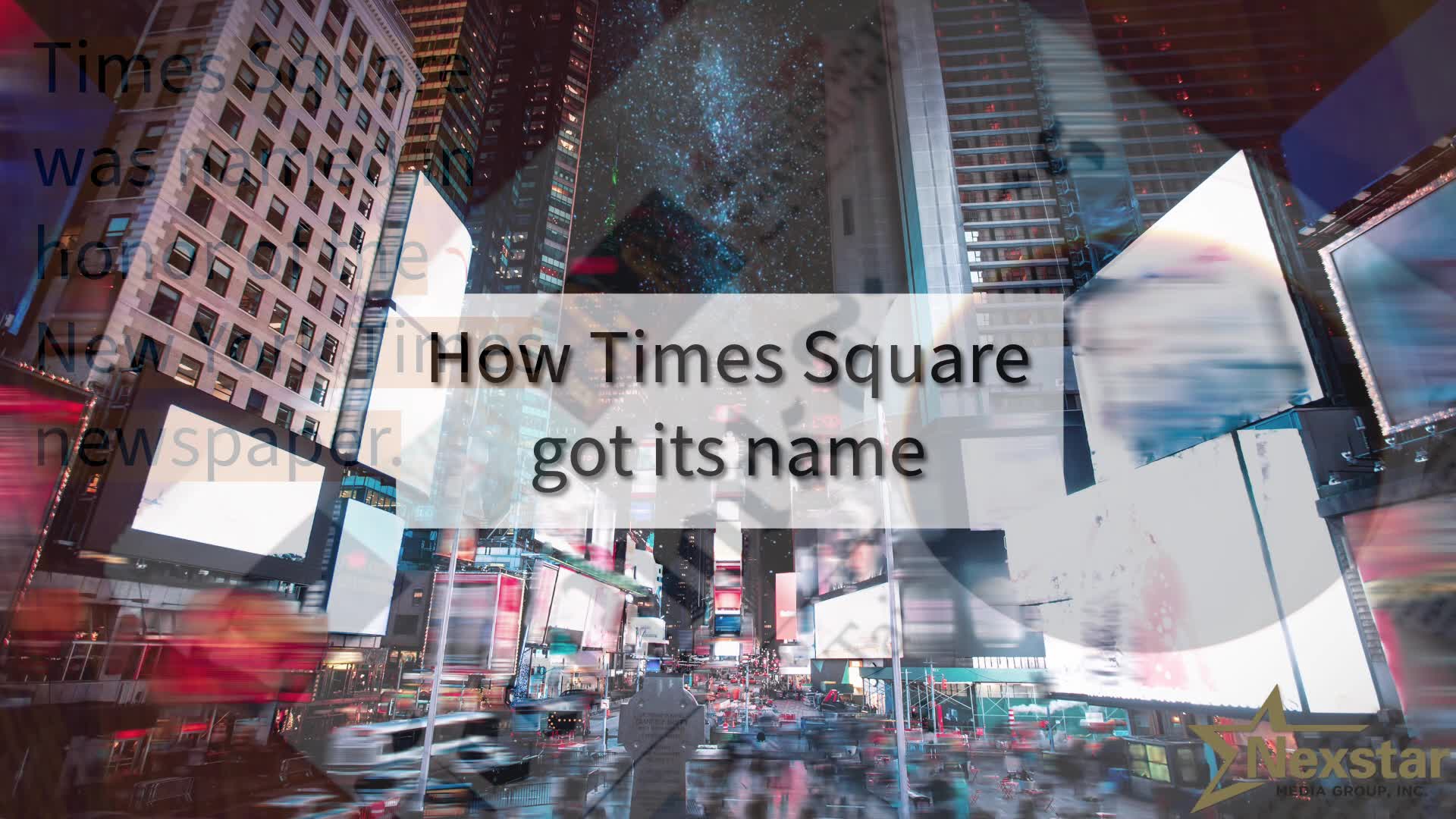 How did Times Square get its name – WPRI.com