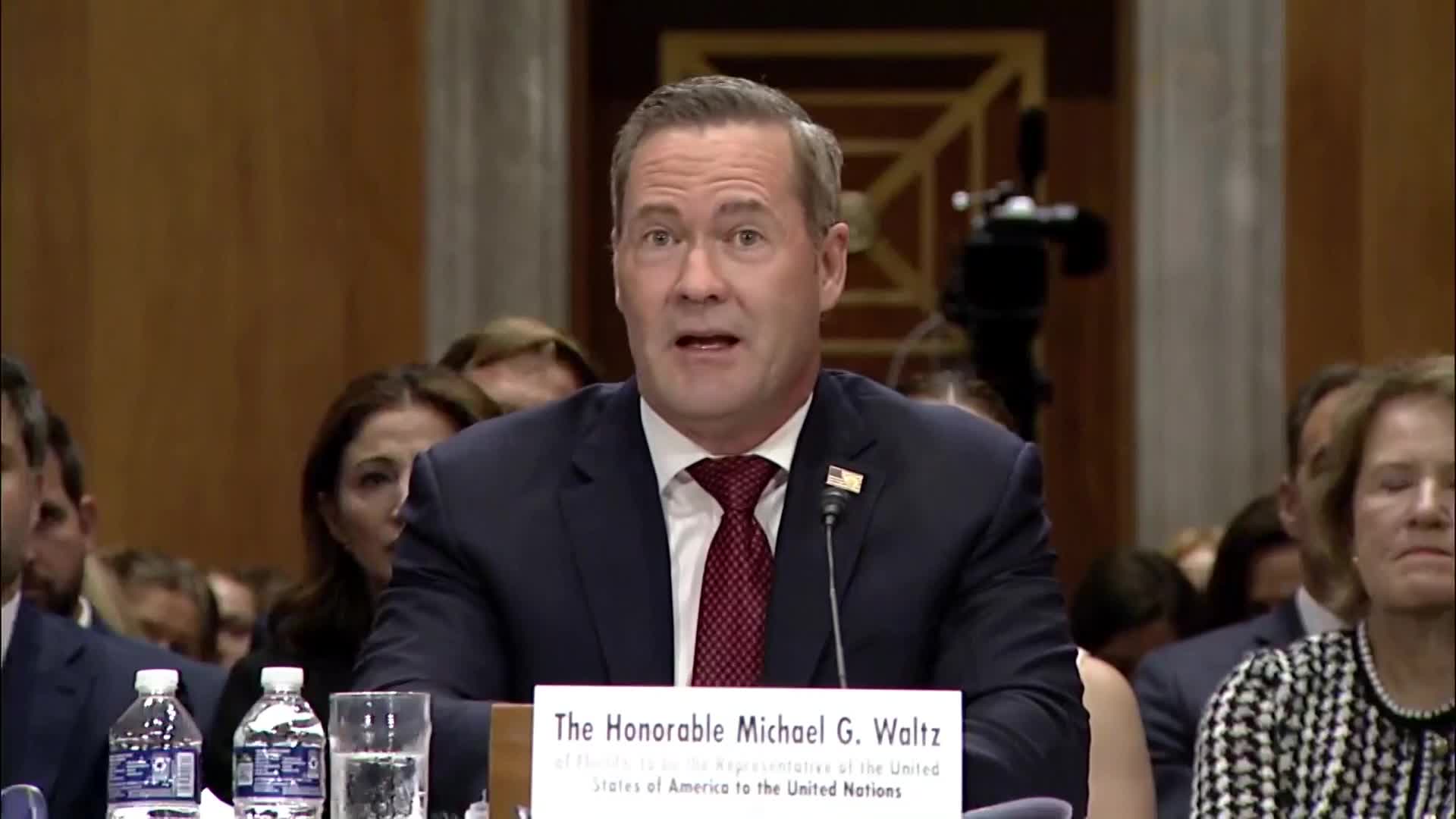 Mike Waltz grilled at Senate hearing – KSN-TV