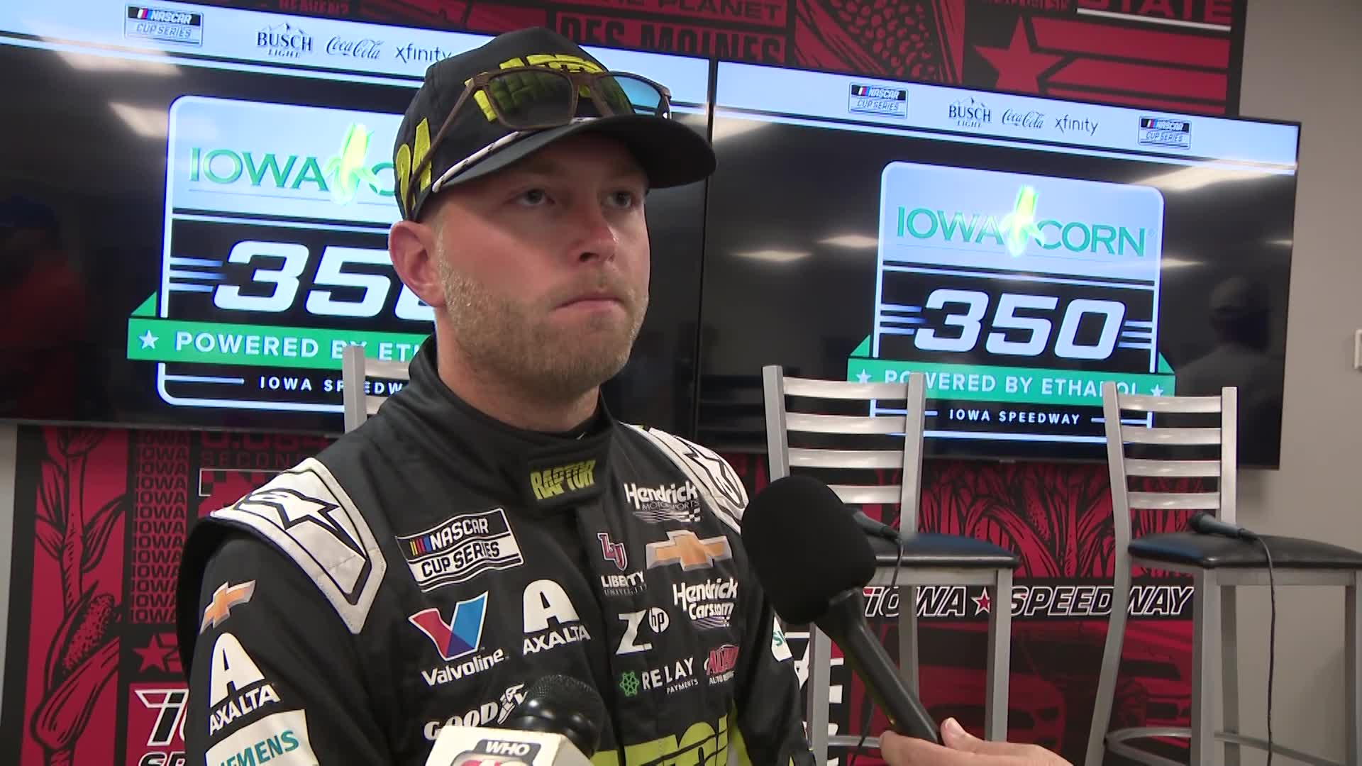 William Byron on his NASCAR Cup win at Iowa Speedway – KOIN.com