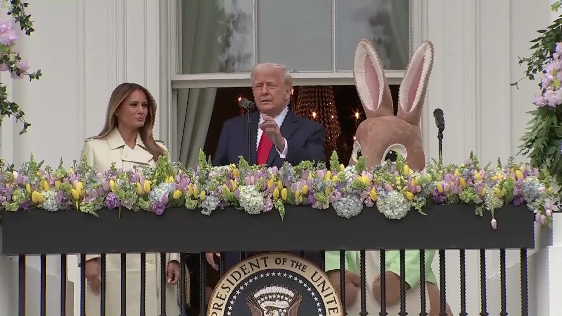 White House holds annual Easter egg roll – WTRF