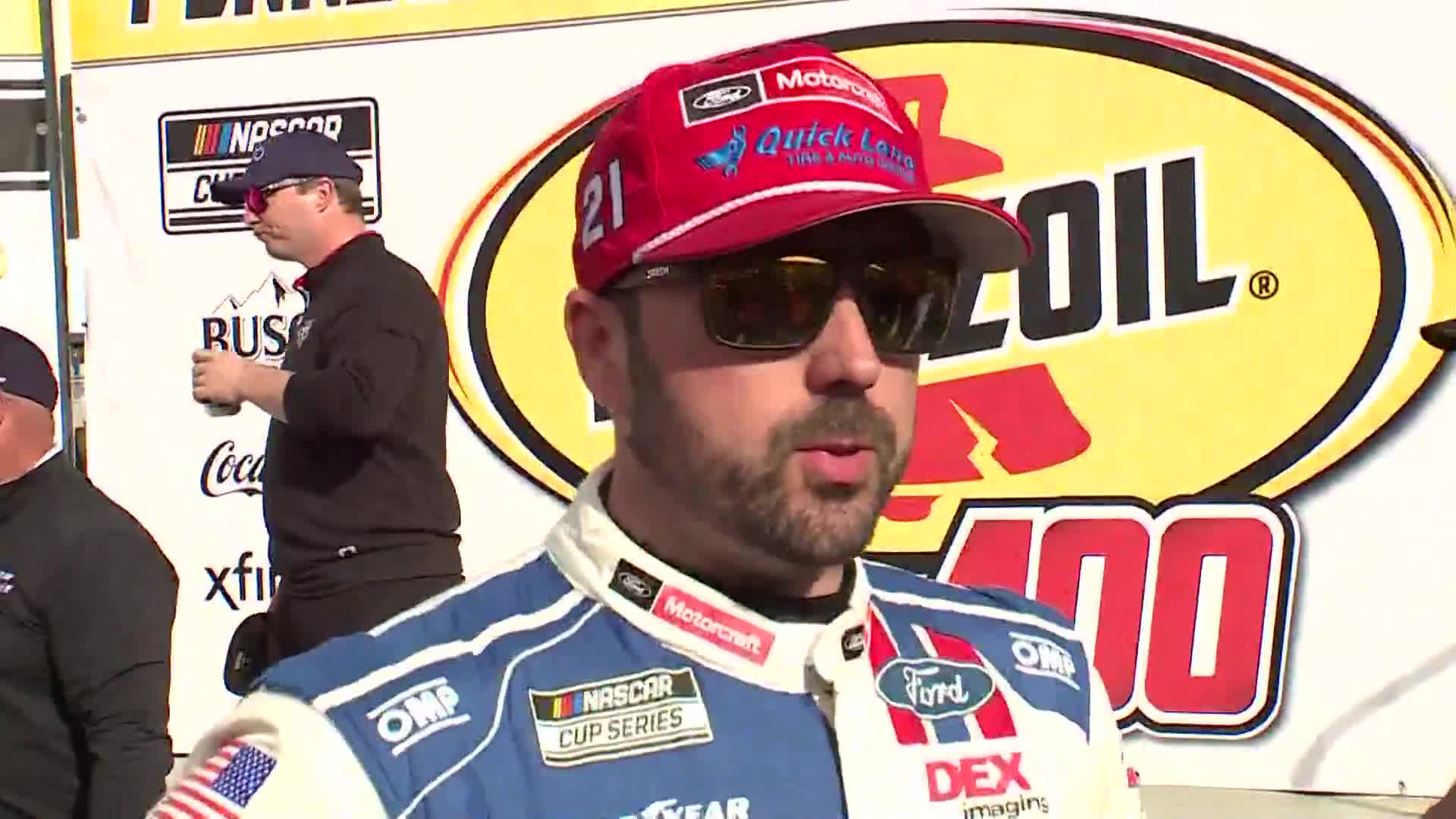 Josh Berry’s Victory Lane interview after first Cup Series win in LV ...