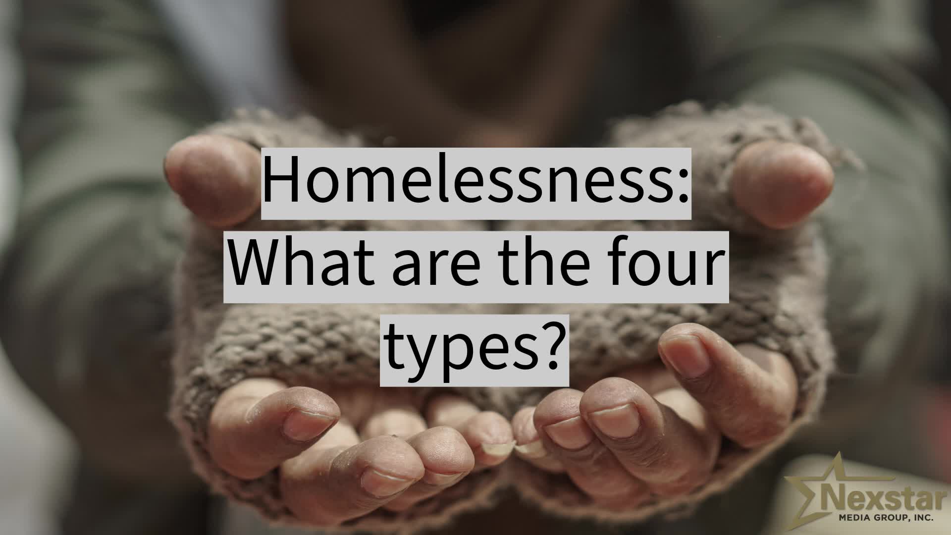 Homelessness: What are the four types? – KHON2
