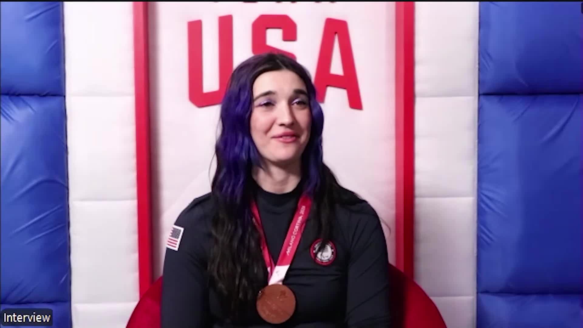Paralympic snowboarder Brenna Huckaby takes the bronze medal – FOX 4 ...