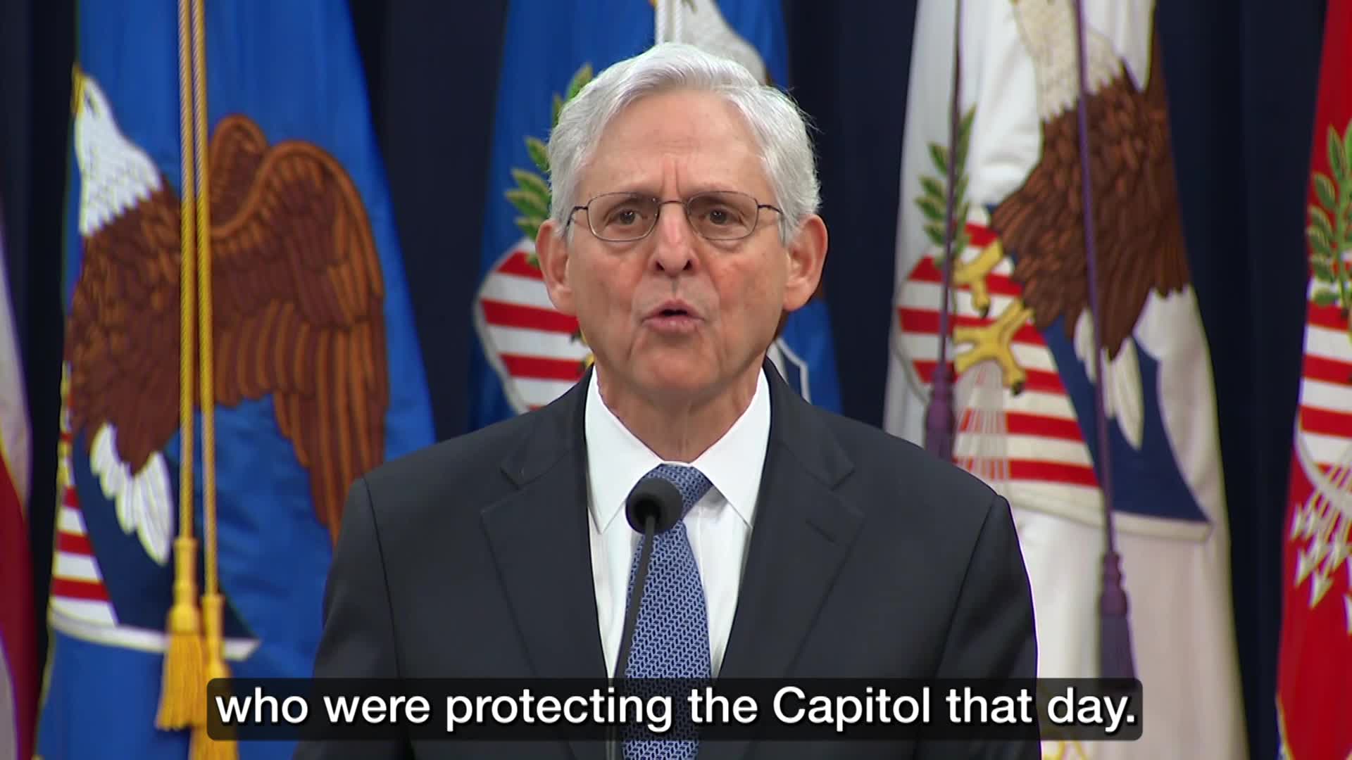 AG Merrick Garland delivers farewell speech at DOJ – WSPA 7NEWS