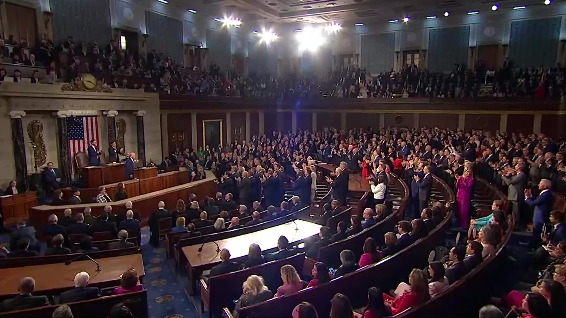 President Trump outlines priorities during joint address to Congress ...