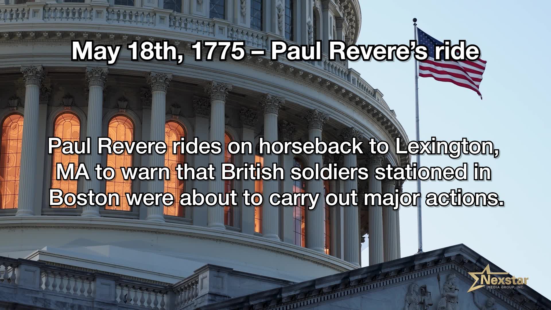 Key dates in the founding of the United States – KLRT – FOX16.com