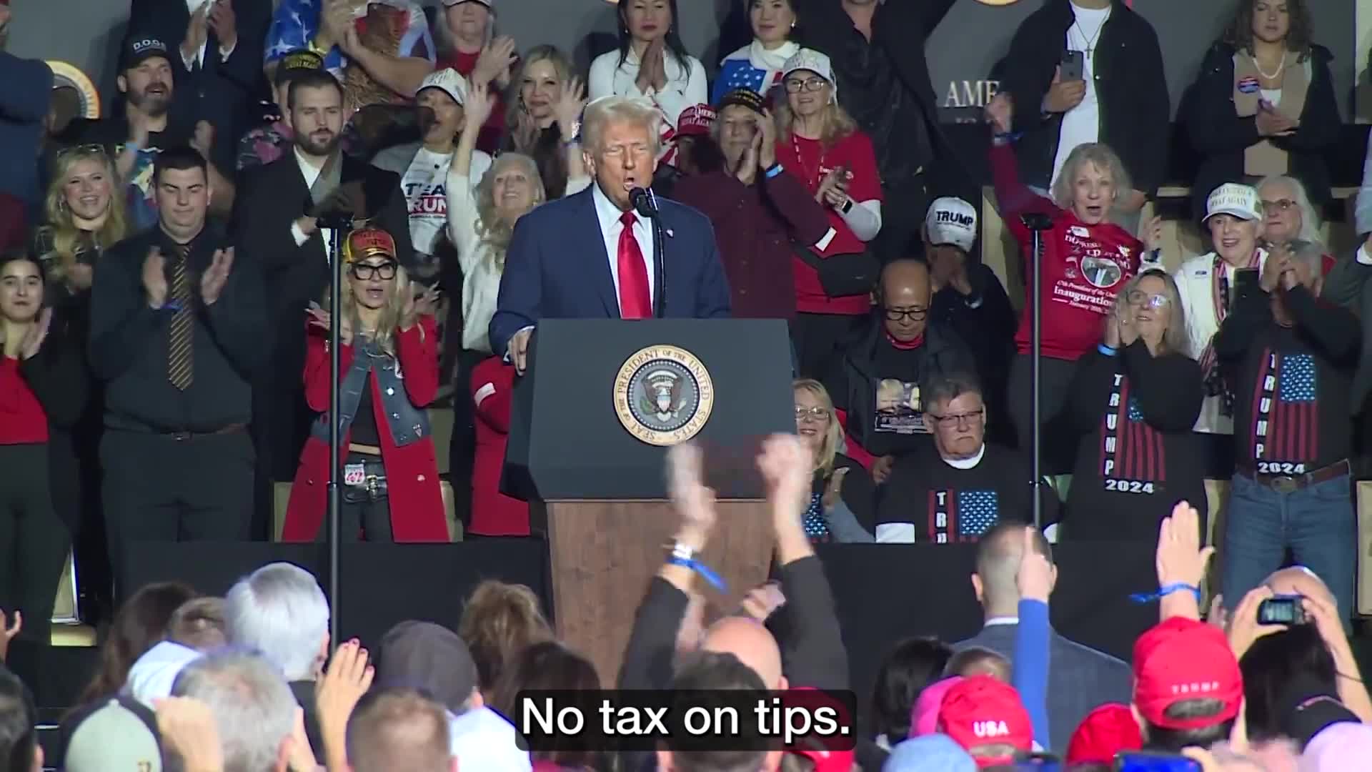 President Trump continues push for ‘no tax on tips’ – KWKT – FOX 44