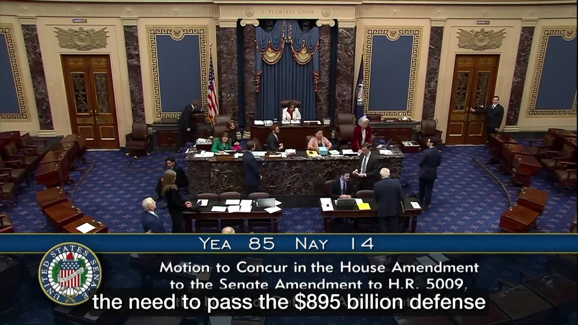 Senate sends annual defense policy bill to Biden’s desk – WTRF