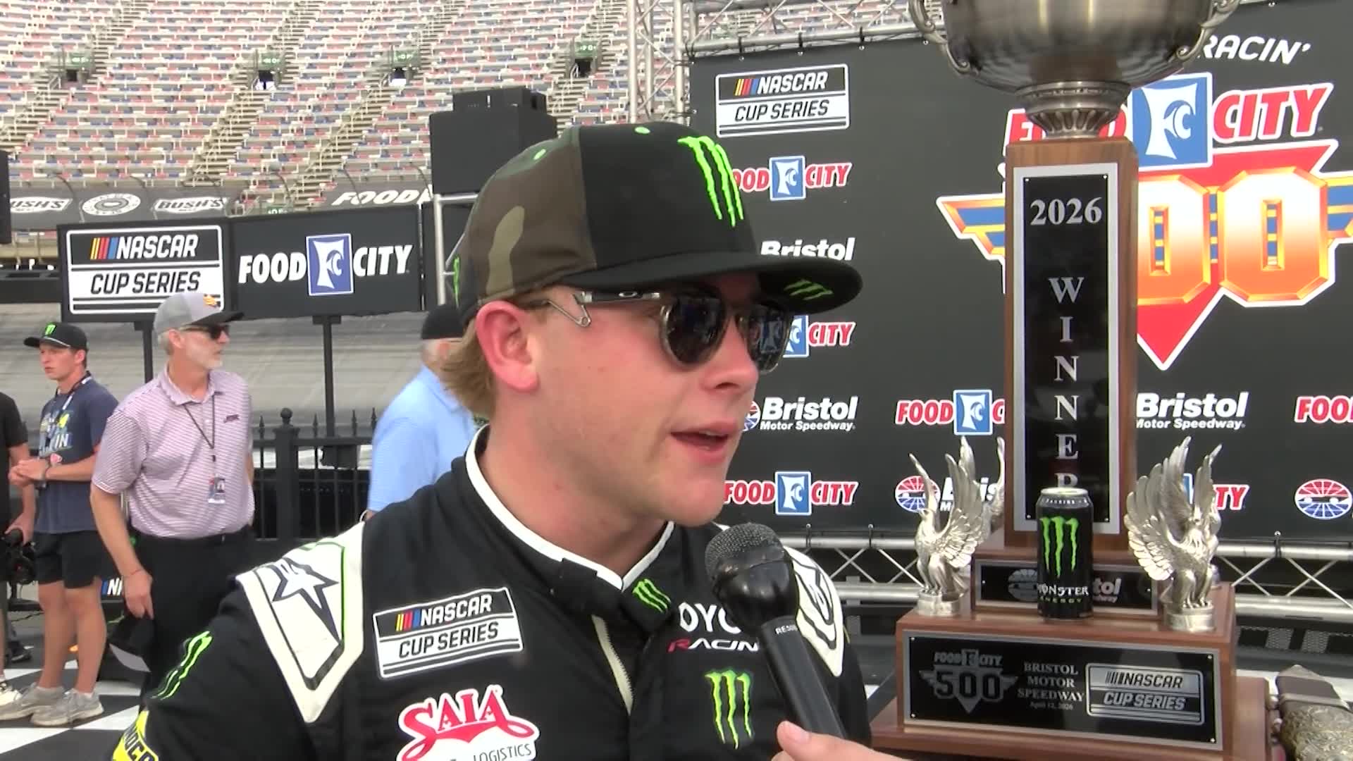Ty Gibbs celebrates first Cup Series win at Bristol – WYTV