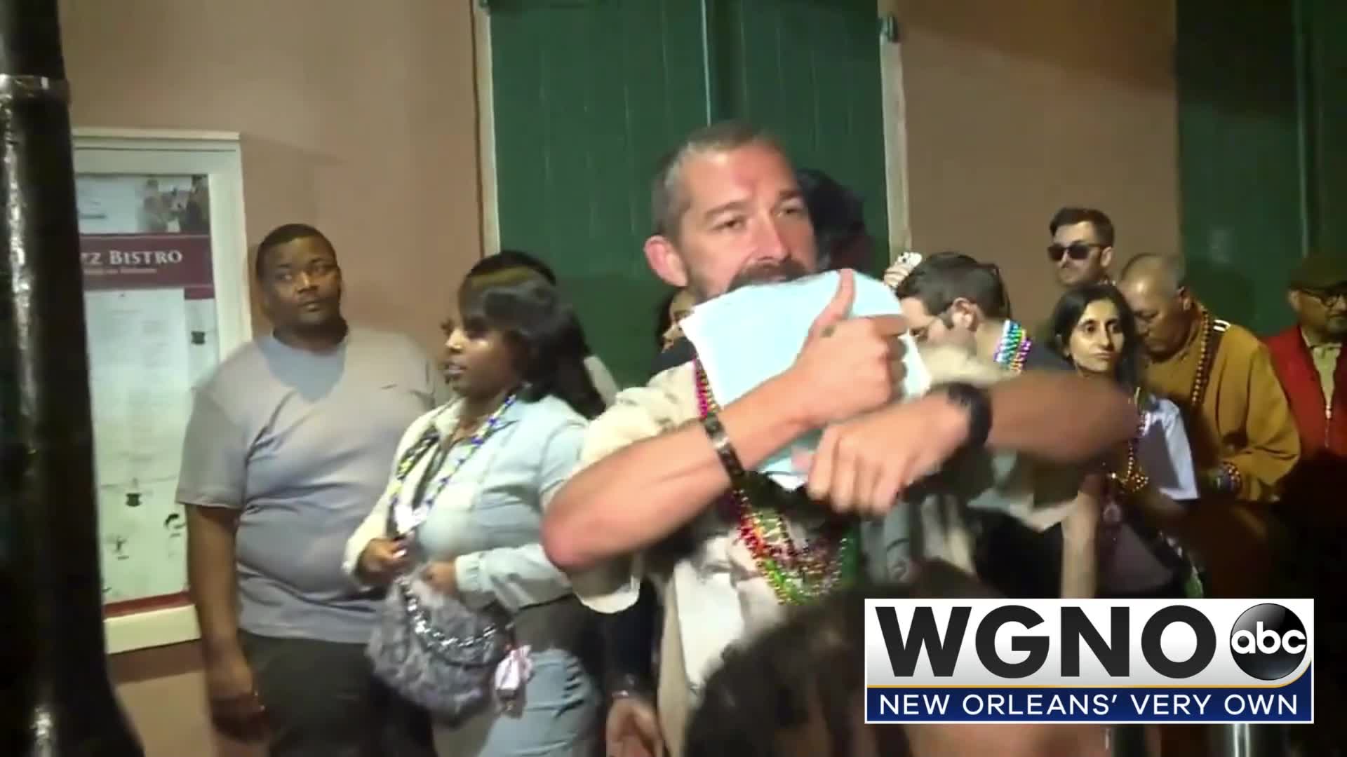 Shia LaBeouf dancing on Bourbon Street | WGNO (NO SOUND) – WIVT – News 34