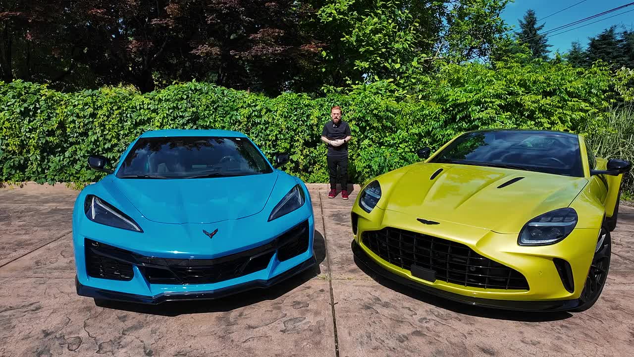 Aston Martin Vantage vs Corvette E-Ray – WKRG News 5
