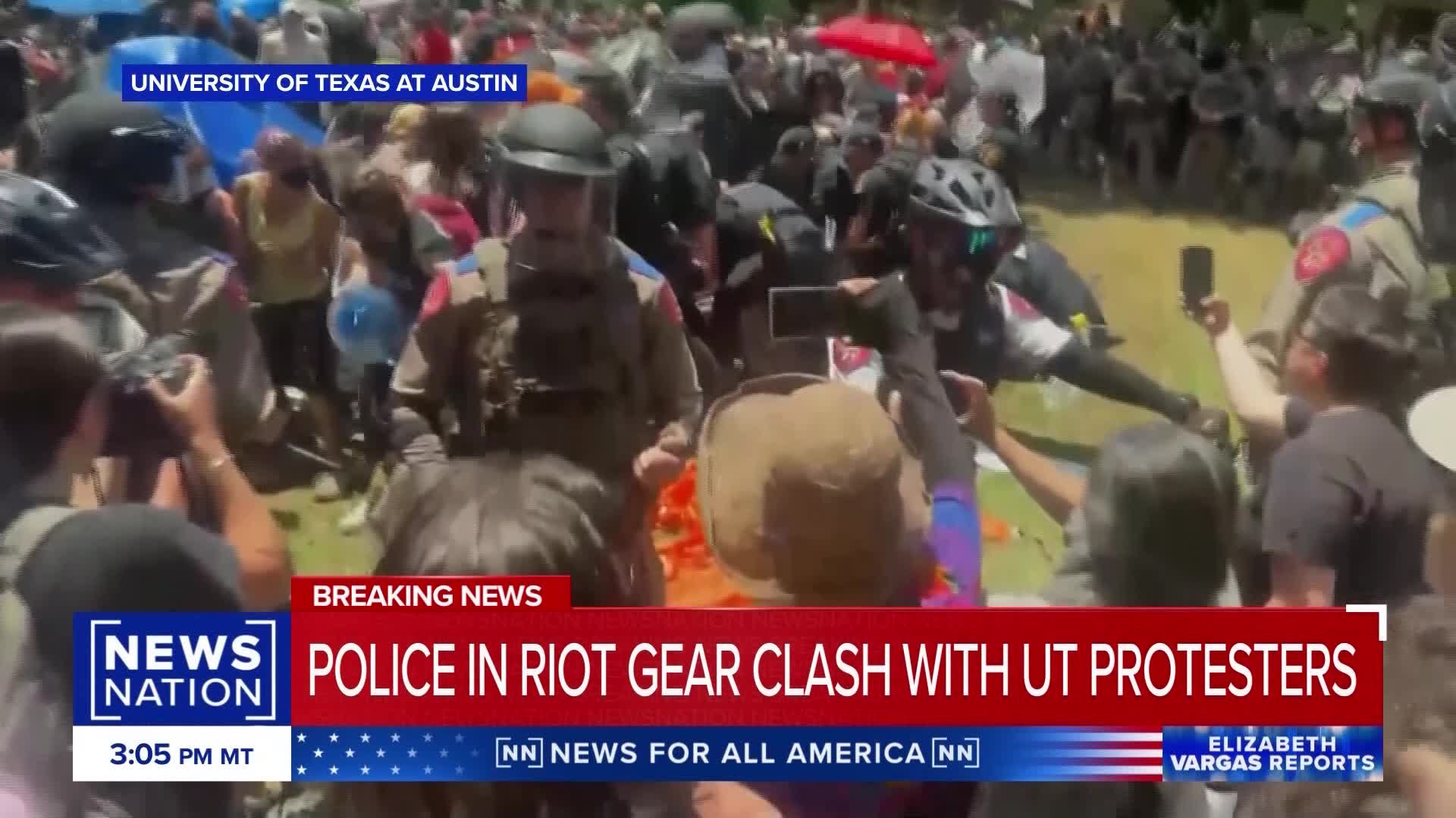 UT Austin student fears for safety during campus protests | Vargas ...
