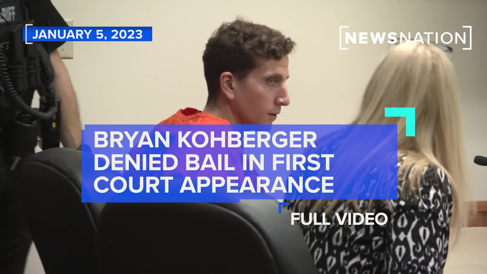 Bryan Kohberger denied bail in first court appearance | Full Video ...