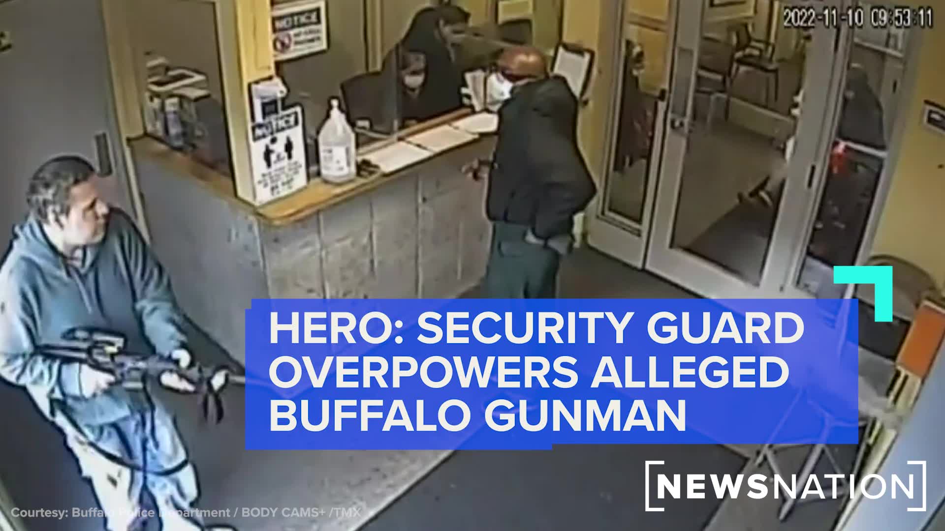 Security guard overpowers alleged Buffalo clinic gunman | NewsNation ...
