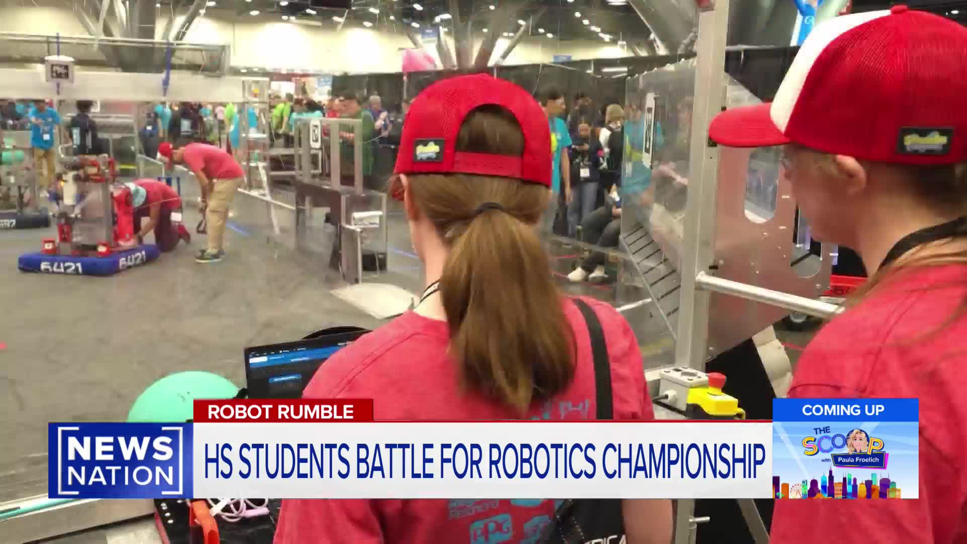 Robot rumble: Inside the FIRST Championship | Morning in America ...