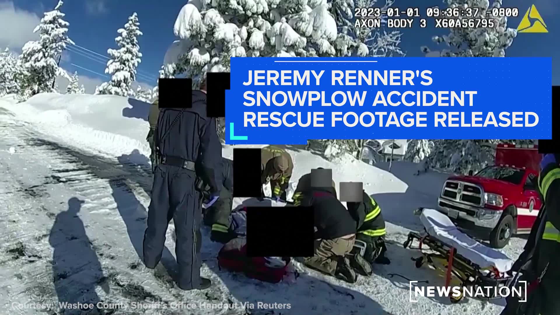 Jeremy Renner’s snowplow accident rescue footage released | NewsNation ...