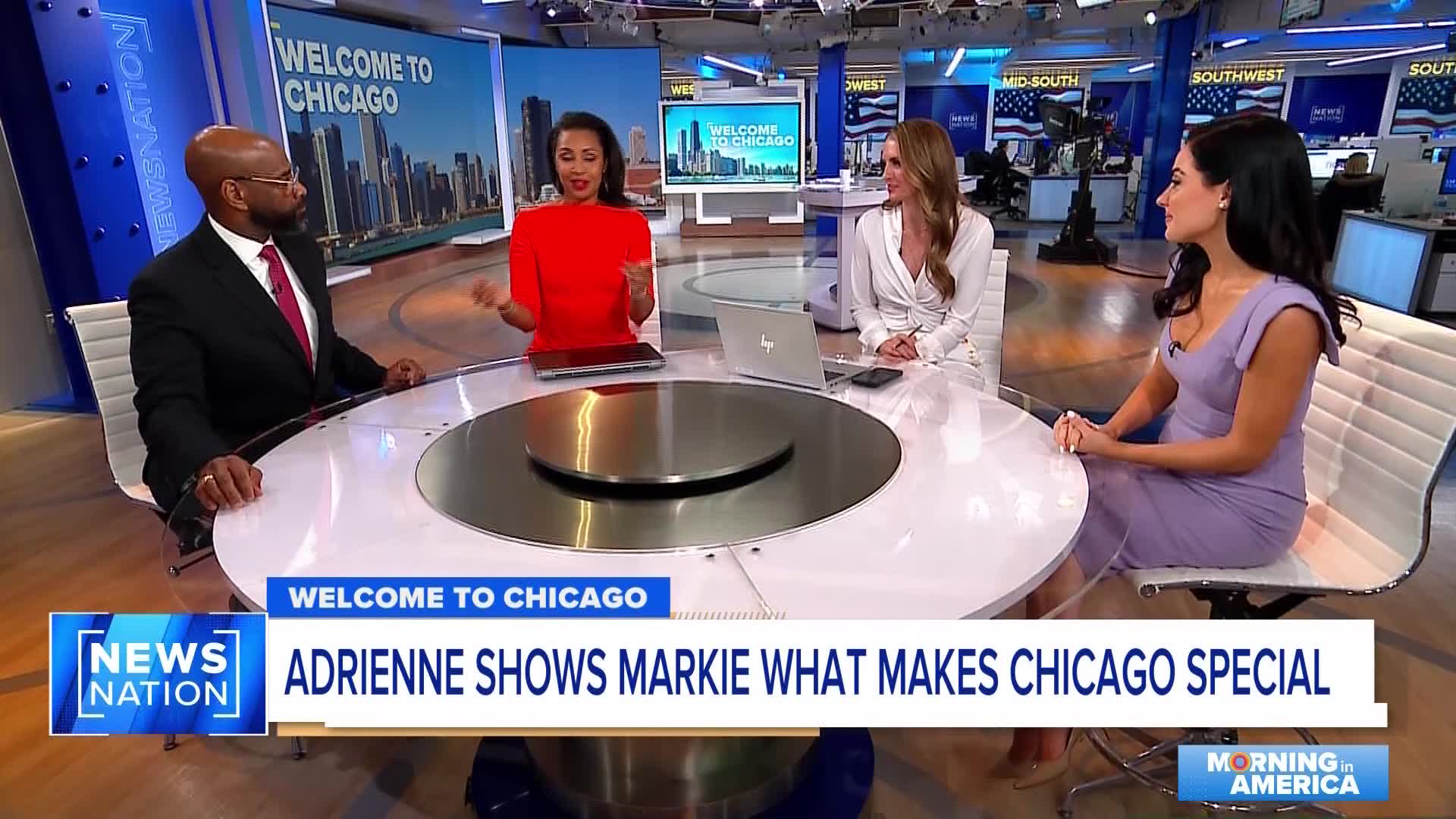 Adrienne shows Markie what makes Chicago special | Morning in America ...