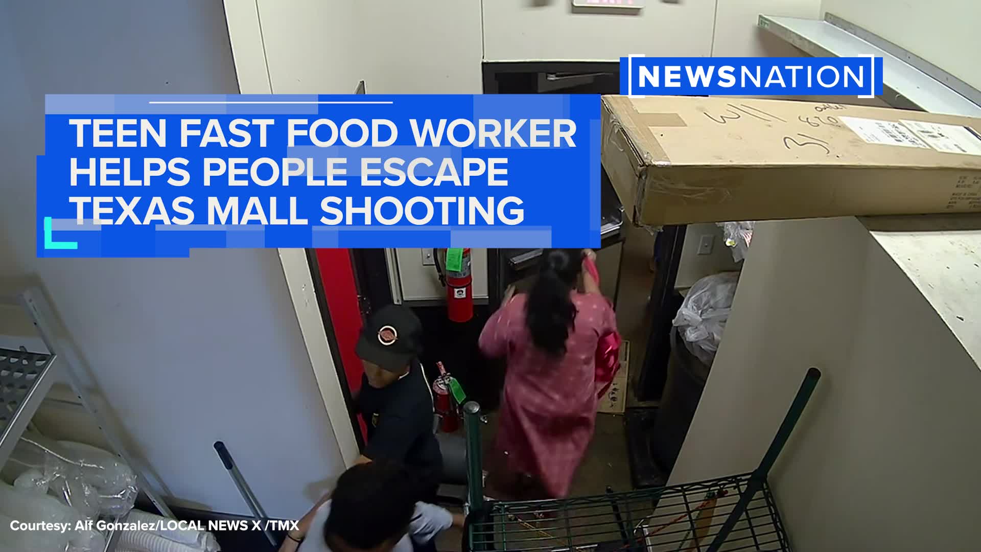 Teen fast food worker helps people escape Texas mall shooting ...