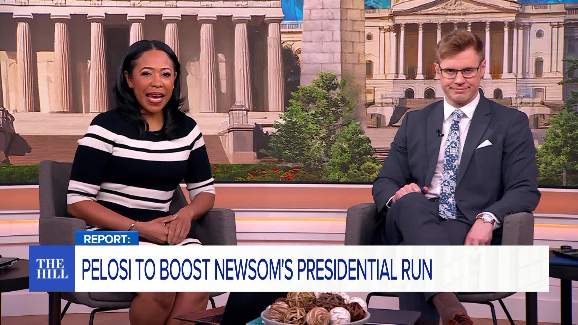 Nancy Pelosi to throw support behind Newsom’s WH bid: Axios | RISING ...