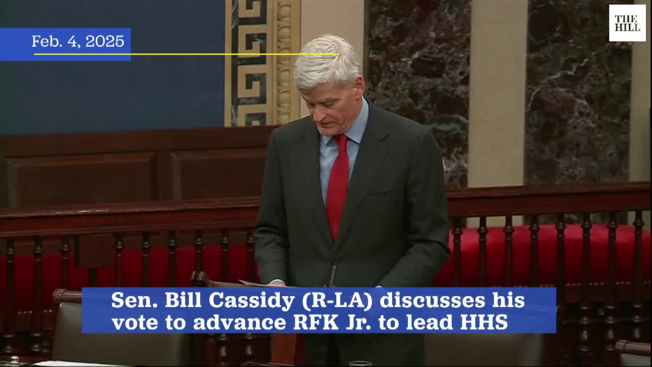 Cassidy discusses vote to advance RFK Jr. – The Hill