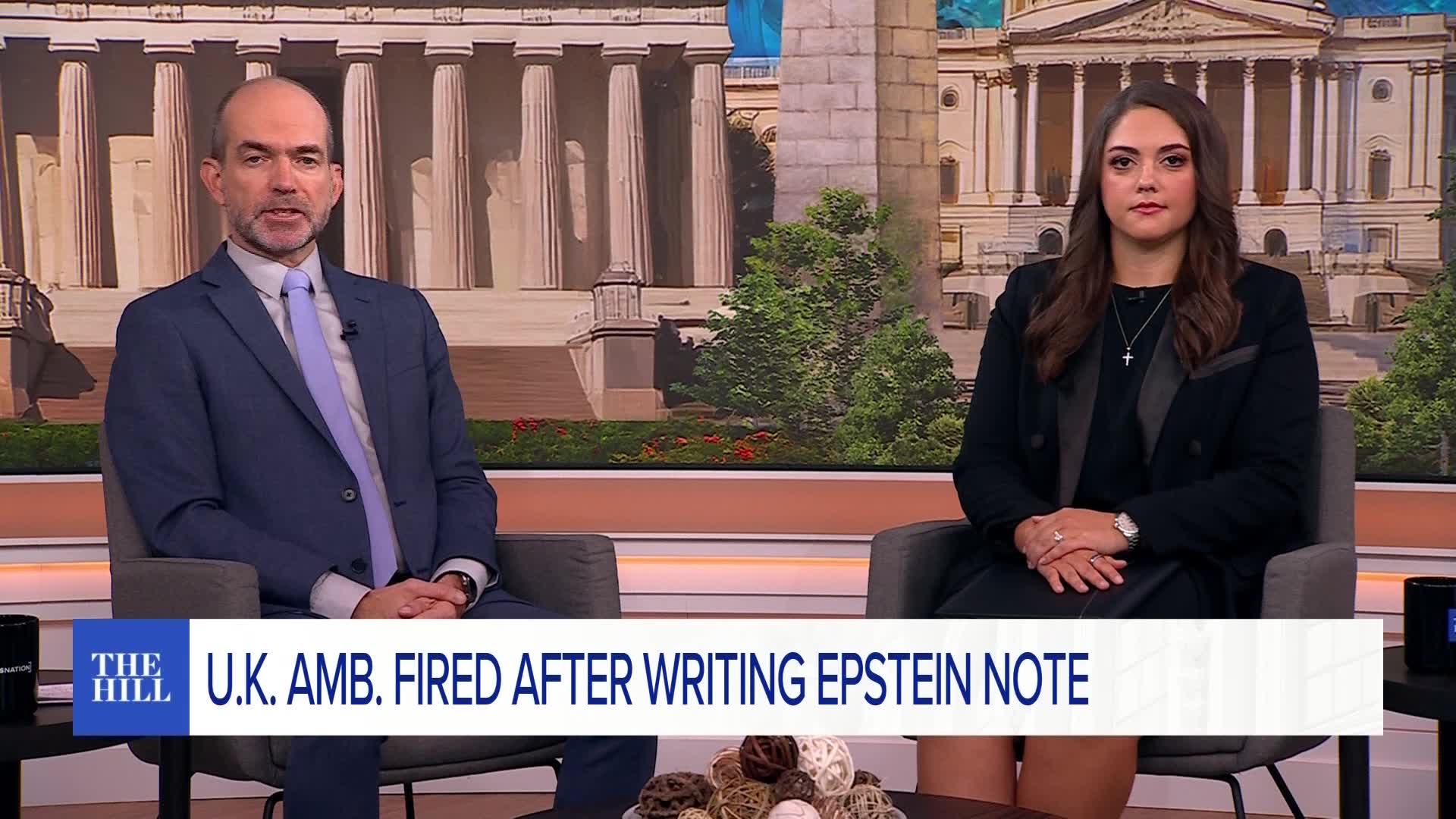 UK ambassador to US fired for connection to Epstein, 10-page letter ...