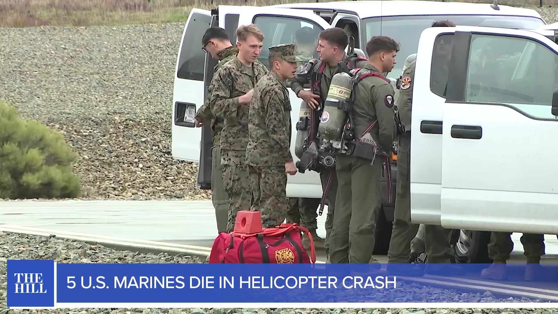 5 marines dead in helicopter crash – The Daily Debrief – The Hill