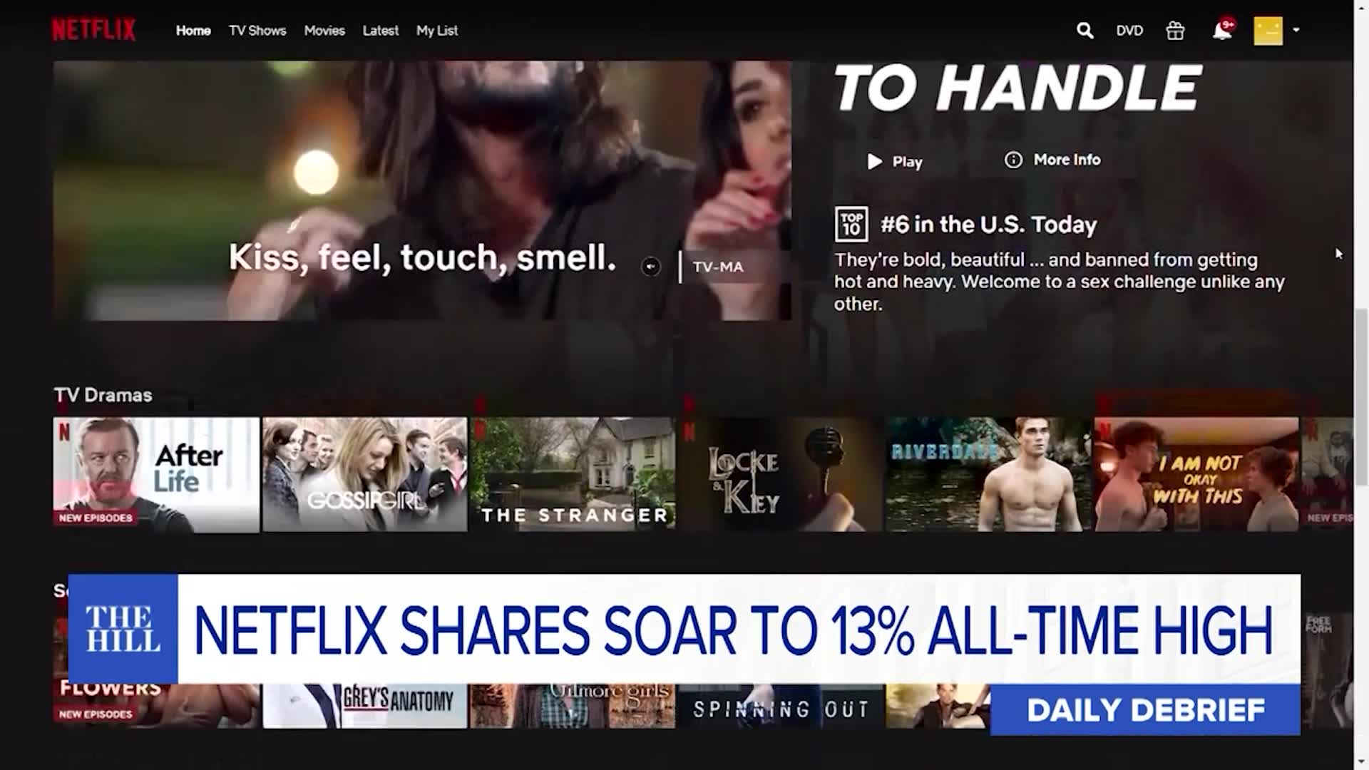 Netflix raising prices as subscriptions soar – The Hill