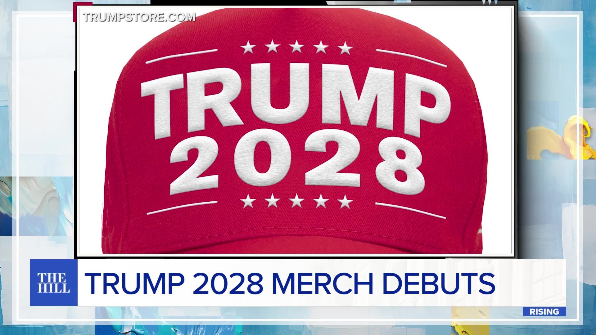 Trump’s store selling ‘Trump 2028’ hats after President said he was ‘not joking’ about third ...
