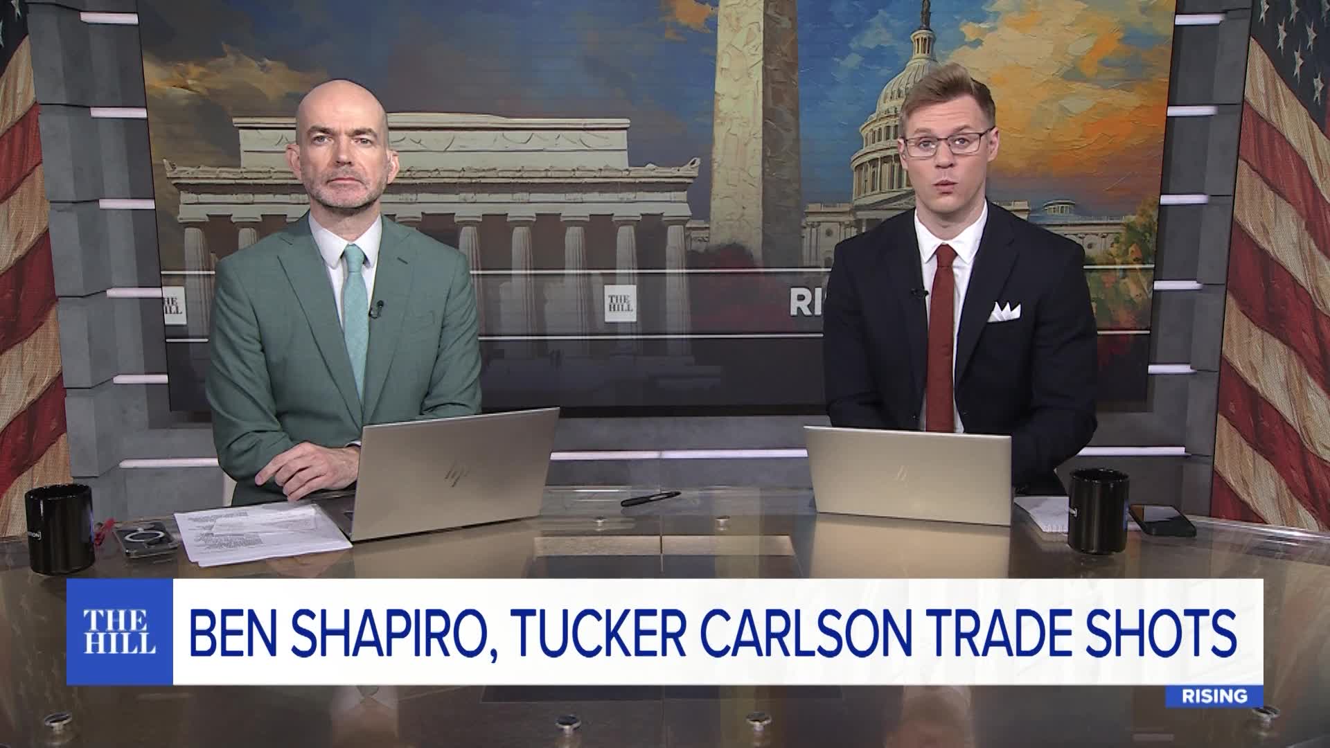 Tucker Carlson, Ben Shapiro TRADE SHOTS Over WAR With Iran, Russia-Ukraine, Israel – The Hill