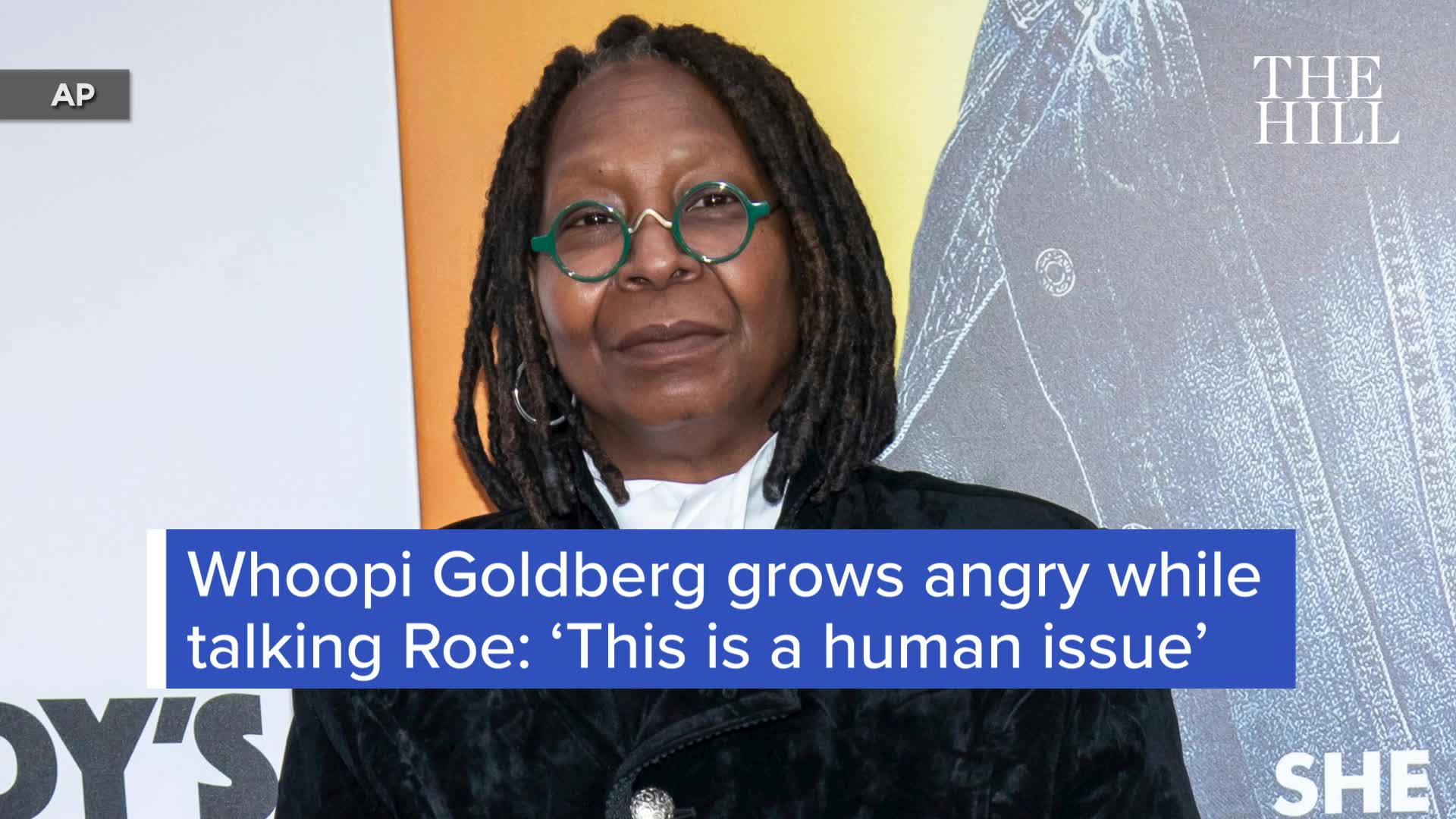 Whoopi Goldberg grows angry while talking Roe: ‘This is a human issue ...