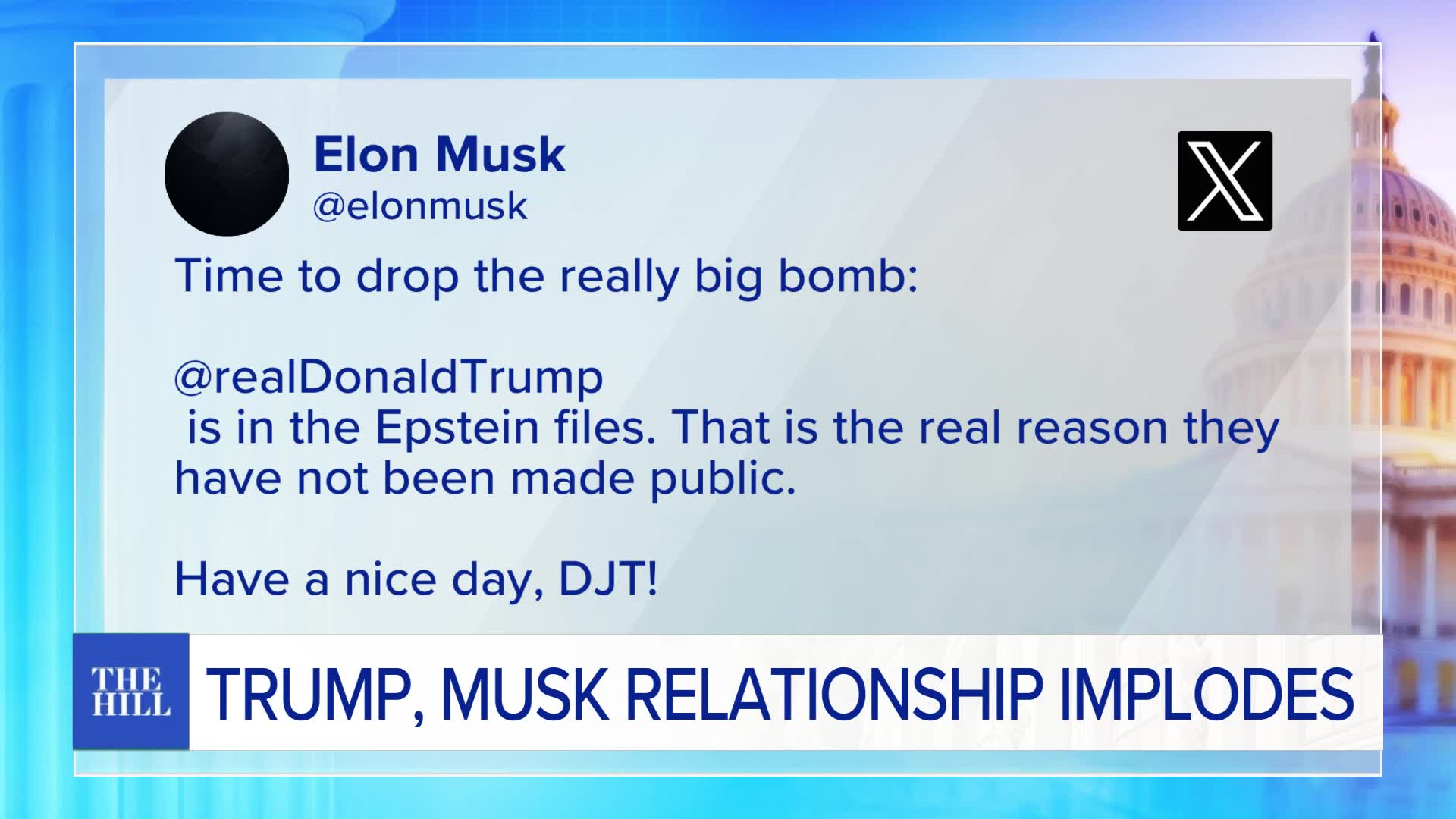 Trump In EPSTEIN FILES? Musk’s WILD CLAIM After FALLOUT | TRENDING ...