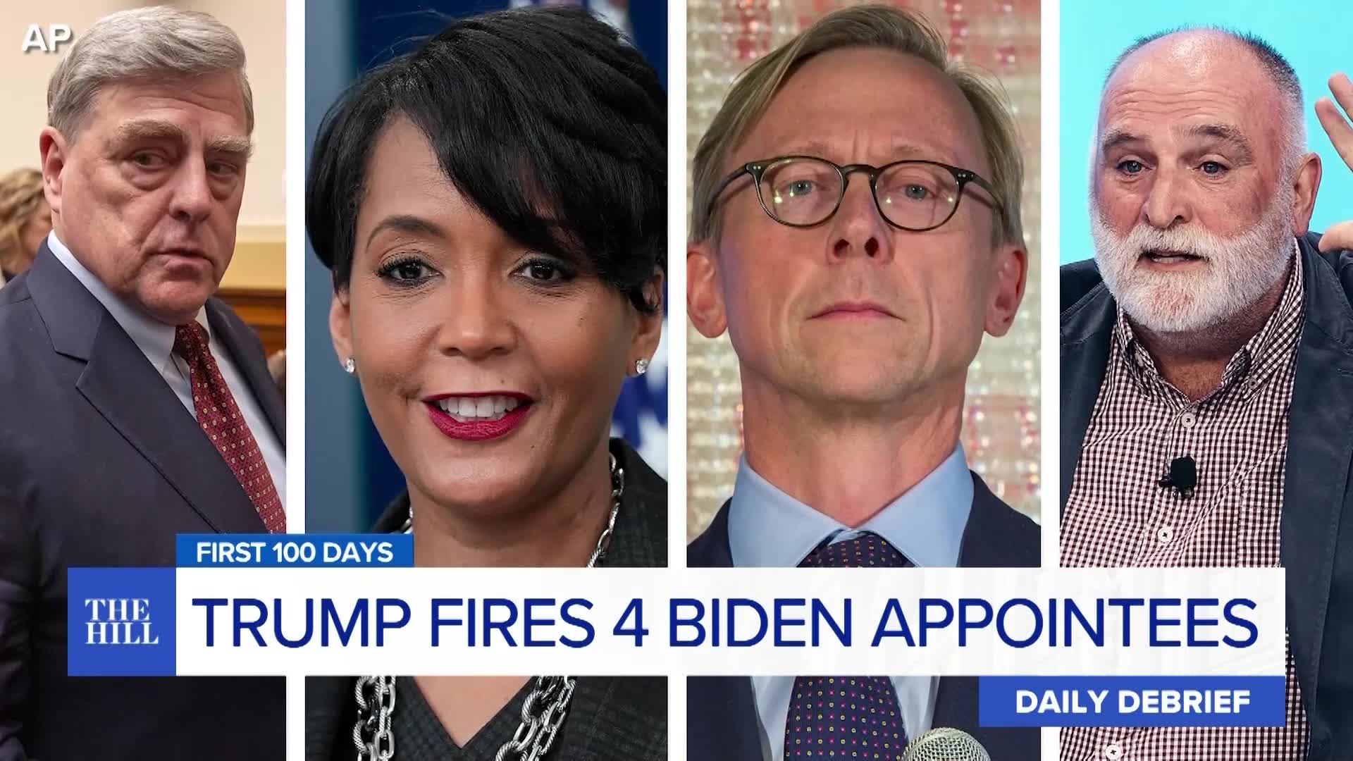 Trump fires 4 Biden appointees, including his own former Iran envoy ...