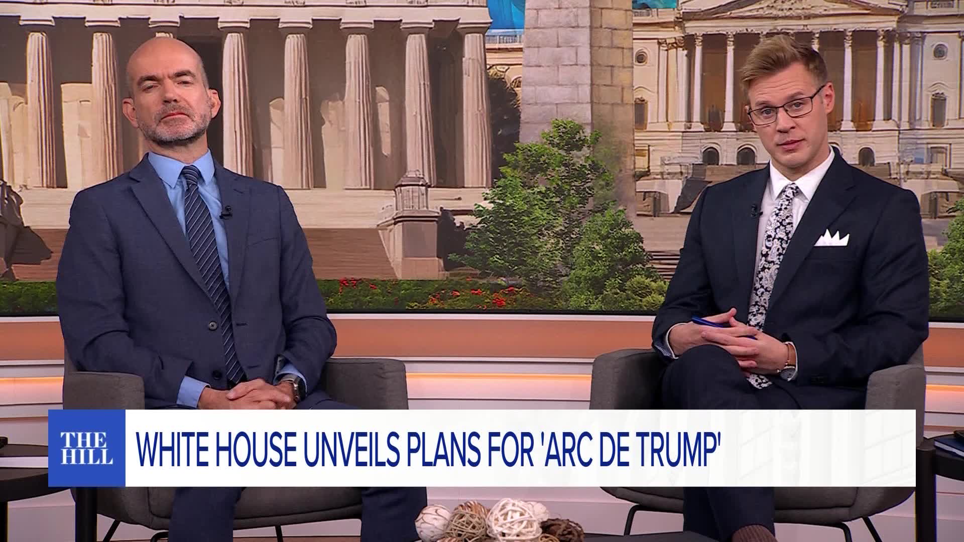 White House unveils ‘Arc de Trump’ development project | RISING – The Hill