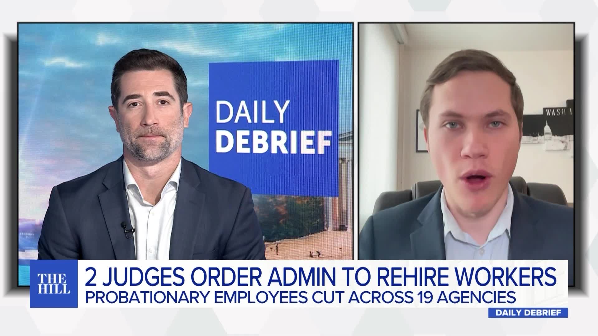 Second judge blocks mass firings of probationary federal workers – The Hill